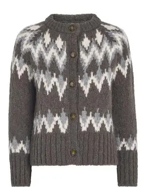 VERONICA BEARD Fair Isle Christina Cardigan