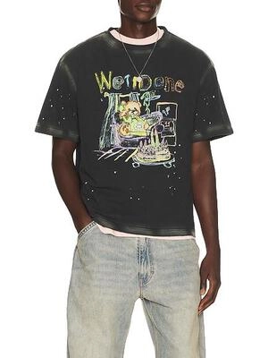 WE11DONE Anniversary Teddy T-shirt