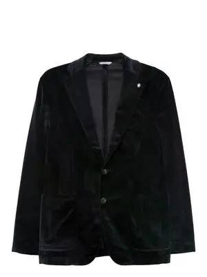 MANUEL RITZ Corduroy Single-breasted Blazer