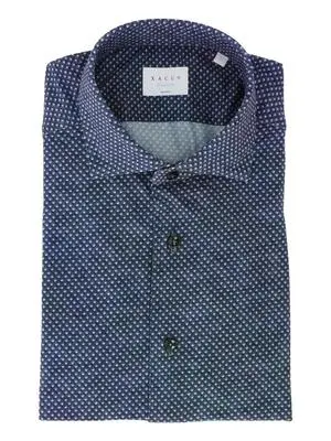 XACUS Active Micro-geometric Print Shirt