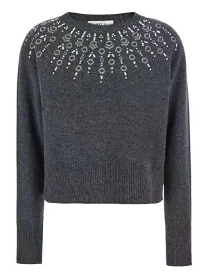 JUCCA Crystal-embellished Sweater