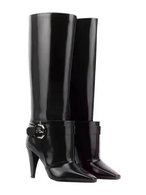 LANVIN Buckle-detail Knee-high Boots