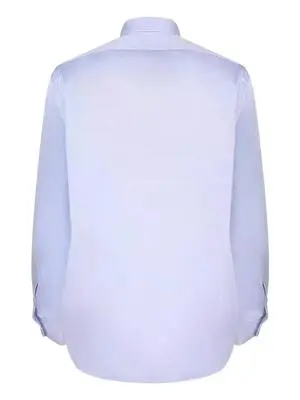 DELL'OGLIO Spread-collar Button-up Shirt