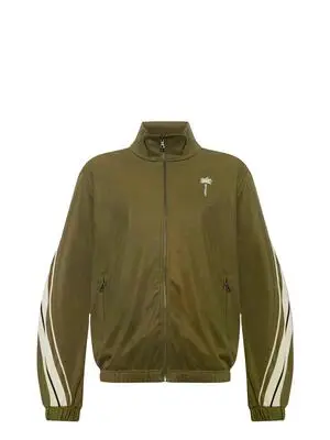 PALM ANGELS Palm Tree Striped Track Jacket