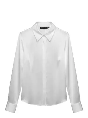 RUNDHOLZ BLACK LABEL Satin-finish Long-sleeve Shirt