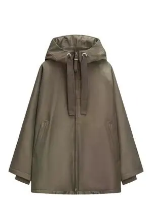 G-LAB Pure Drawstring Hooded Oversized Jacket