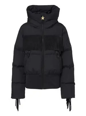 Goldbergh Marna Fringed Ski Jacket Black