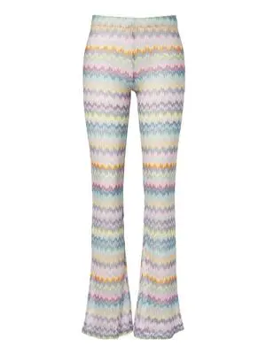 Missoni Lame Flared Pants Multicoloured