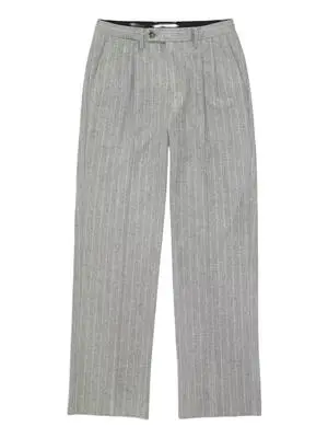 FORTELA Justine Pinstripe-pattern Wool Trousers