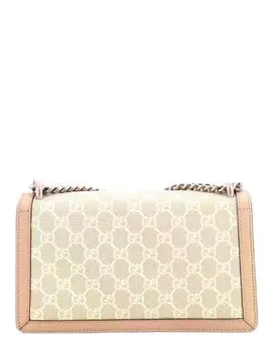 GUCCI Dionysus Bag Gg Coated Canvas With Leather Small Shoulder Bag