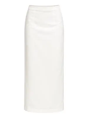 ELAMINS Maxi Pencil Skirt - Off