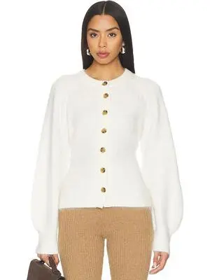 Guest In Residence Guest In Residence Grizzly Sculpted Cardigan Cream