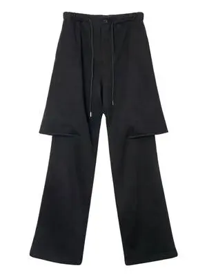SACAI Layered-design Drawstring Track Pants