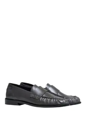 VANDA NOVAK Margot Leather Loafers