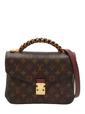 LOUIS VUITTON 2016 Mm Pochette Métis Monogram Tote Bag - Brown
