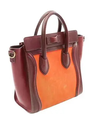 CELINE 2000s Nano Luggage Tote Bag
