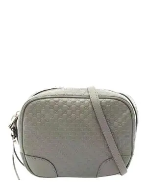 GUCCI 2010s Micro Gg Guccissima Bree Shoulder Bag