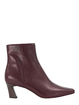 DUNE Overly Leather Heeled Ankle Boots