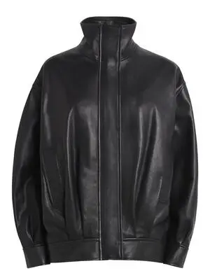 ARMA Leather Paula Bomber Jacket