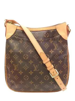 LOUIS VUITTON 2008 Pm Odéon Monogram Crossbody Bag - Monogram Ebony