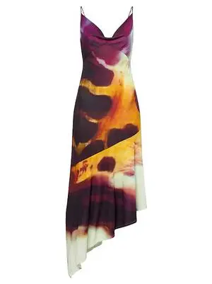 RAT AND BOA Marcela Butterfly Woven Dress Xs