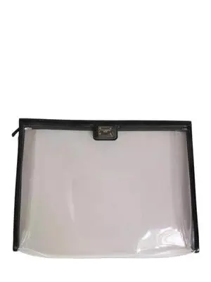 DOLCE & GABBANA Logo-plaque Clutch Bag