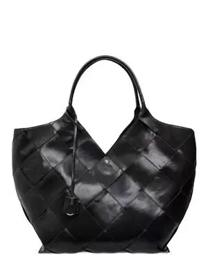ANINE BING Lili Tote Braided Leather