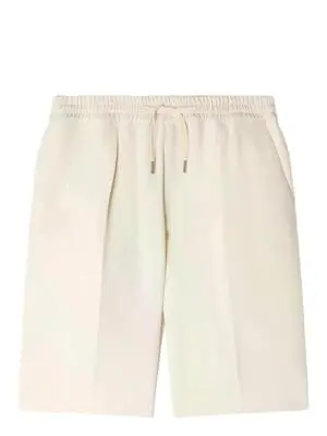 Sandro Jersey Bermuda Shorts With Drawstring - Neutrals
