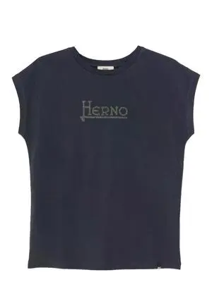 Herno Logo T-shirt - Blue