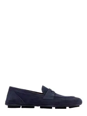 STURLINI FIRENZE Gange Suede Loafers - Blue
