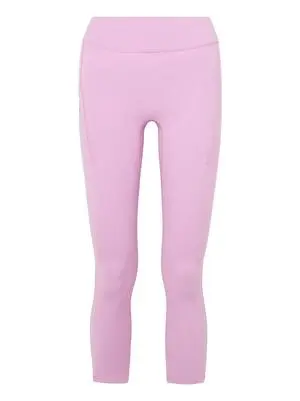 On Performance 7/8 Stretch Recycled-jersey Leggings - Pink