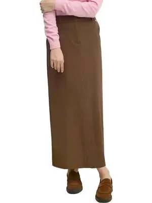 MOS MOSH Maxi Skirt - Brown