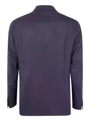 Tagliatore Notched-lapel Jacket - Blue