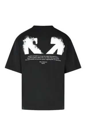 Off-White Half Arrow Skate Short-sleeve T-shirt - Black