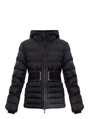 Moncler Belted Padded Jacket - Black
