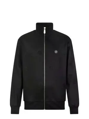 Philipp Plein Monogram-pattern Sport Jacket - Black