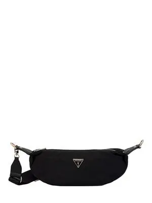 Guess Gemma Zip-fastening Cross-body Bag - Black