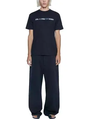 MECHATOK X LN-CC Jersey "it's Like You Don't Exist" T-shirt - Black