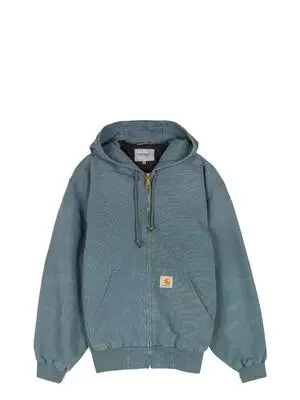 Carhartt Work In Progress Hooded Zip Jacket - Blue