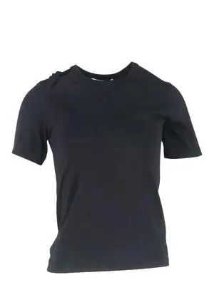 VICTORIA BECKHAM Victoria Beckham Black Cotton Cut-Out T-Shirt