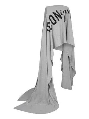 Dsquared2 Iconique Draped Top - Grey
