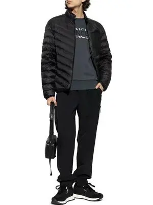 Moncler Mackinac Quilted Mesh Pocket Jacket - Black