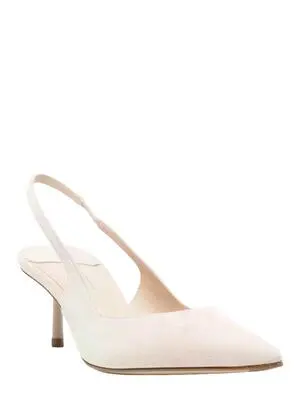 LE SILLA Point-toe Slingback Pumps - Neutrals