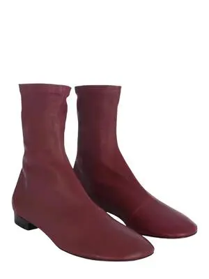 NEOUS Antea Leather Boots - Red