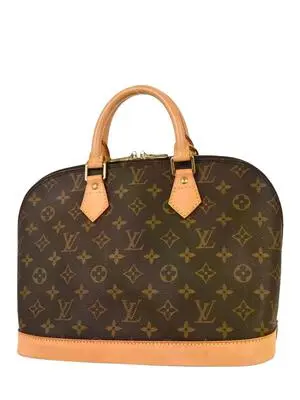 LOUIS VUITTON 1998 Alma Monogram Canvas Tote Bag - Brown