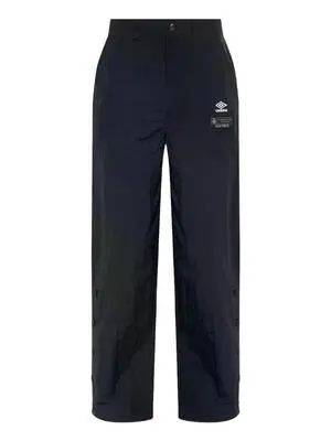 UMBRO Logo-embroidered Trousers - Black