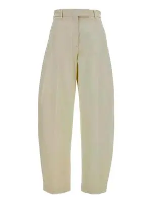 THELATEST Dina Wide-leg Trousers - Neutrals