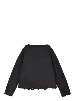 JNBY JNBY Embroidered Boat Neck Blouse