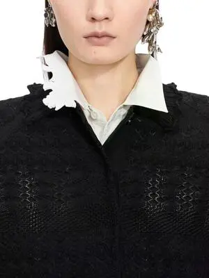 JNBY JNBY Cotton Sweater With Polo Collar