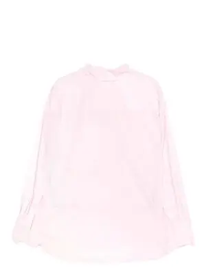 JNBY Floral A-line Shirt With Chest Patch Pocket And Drawstring Waist - Pink